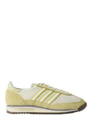 Adidas Originals By Alexander Wang Sl 72 Og Sneakers - Yellow