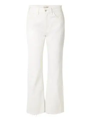 NILI LOTAN Calla High-rise Straight-leg Jeans - Cream