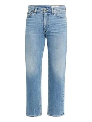 Rag & Bone Harlow Mid-Rise Ankle Straight Jeans Orian