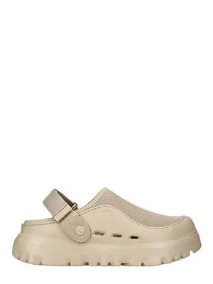 UGG Rubber And Mesh Clogs Beige