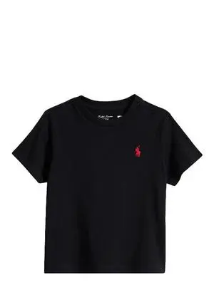 Ralph Lauren Embroidered Logo Short Sleeve T-shirt - Polo Black