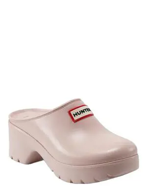 Hunter Anika Clog - Light Natural