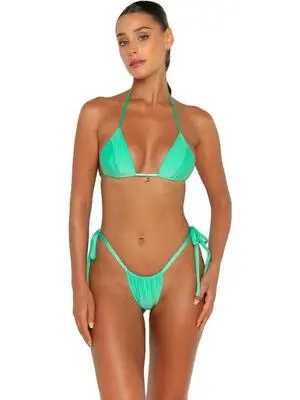 FAE Honey Triangle Bikini Top Mint