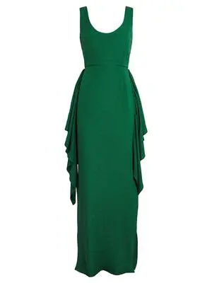 EDELINE LEE Bubble Jacquard Delphine Gown - Green