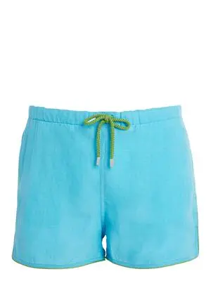 Vilebrequin Linen Maurice Swimshorts - Blue