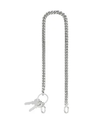 Balenciaga Hourglass Chain Strap - Silver