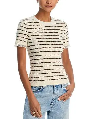 Rag & Bone Chiara Striped Sweater - Ivory