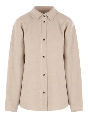 MAX MARA Cashmere Flannel Overshirt