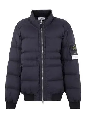 Stone Island Down Jacket Black