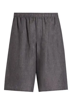 Dolce & Gabbana Linen Canvas Trousers - Grey