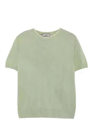 Canali Fine-knit T-shirt - Green