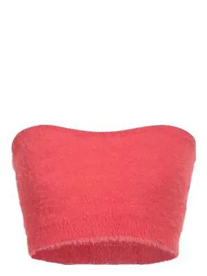 MARANT ETOILE Knitted Tube Top - Red