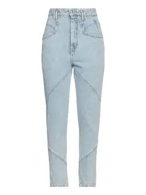 Isabel Marant Cotton Denim Jeans - Blue