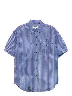 CHOCOOLATE Striped Shirt - Blue