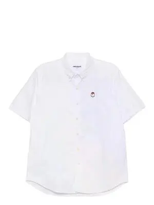 CHOCOOLATE Logo-patch Shirt - White