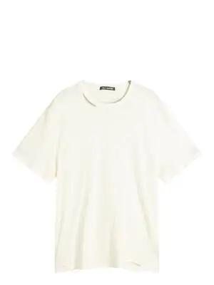 COLE BUXTON Distressed Cole T-shirt - Vintage White