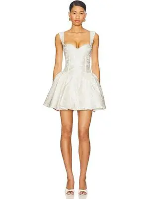 RUNAWAY THE LABEL Joelle Mini Dress - Ivory