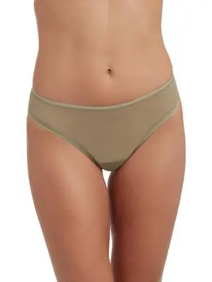 SKARLETT BLUE Spellbound Mesh Thong Vineyard
