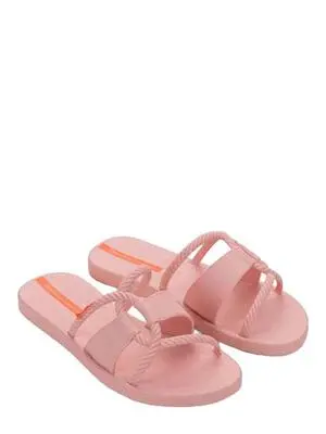 Ipanema Diversa Slide Sandal Light Pink/ Orange