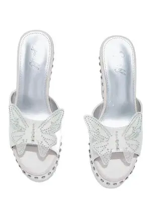 SPARKL Bianca Wedge - White