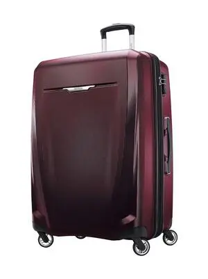 SAMSONITE Winfield 3 DLX Checked-Large Spinner Burgundy
