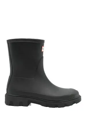 Hunter Logo-print Boots - Black