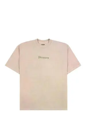 PLEASURES Burn Again T-shirt - Neutrals