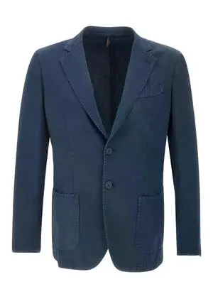 SANTANIELLO Single-breasted Blazer - Blue