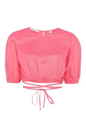 Scotch & Soda Poplin Blouse - Pink