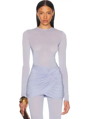 Alexandre Vauthier Long Sleeve Bodysuit - Iris