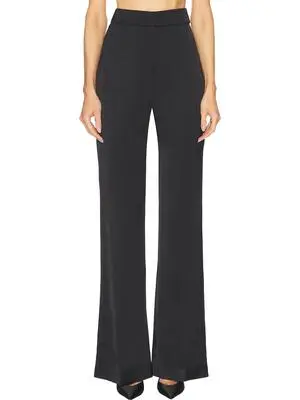 Alexandre Vauthier Satin Tailoring Pant - Black