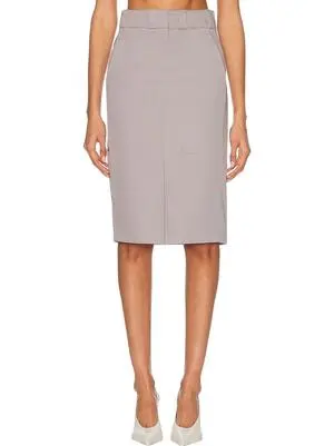 MAISON MARGIELA Midi Skirt - Grey