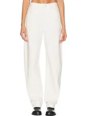 LEMAIRE Five Pocket Twisted Pant - Creamy White
