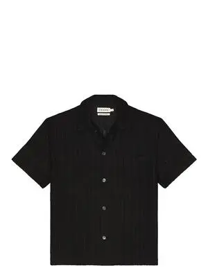 FRAME Crochet Shirt - Black