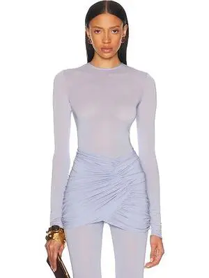 Alexandre Vauthier Long Sleeve Bodysuit - Iris