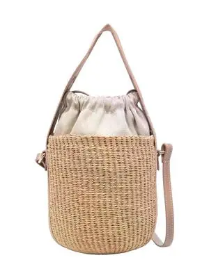 Chloé Small Basket Bucket Bag - Neutrals
