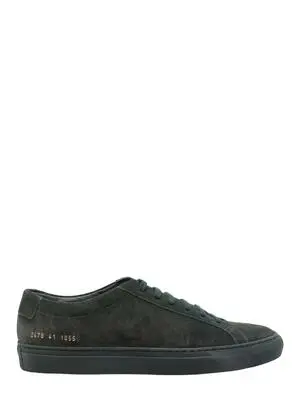 COMMON PROJECTS Suede Sneakers - Green