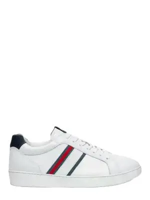 NEROGIARDINI Leather Sneakers - White