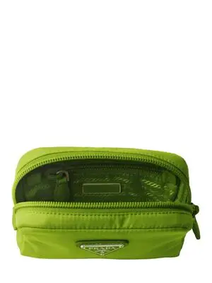 Prada Micro Re-Nylon Pouch Green