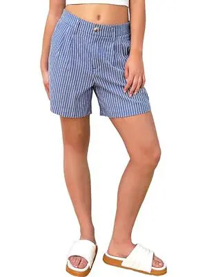 BILLY T Soft Long Shorts Nice Blue