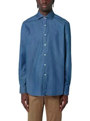 XACUS Cotton Shirt - Blue
