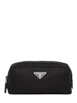 Prada Re-nylon And Saffiano Necessaire - Black