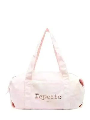 Repetto Medium Cotton Shoulder Bag - Pink