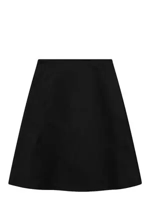 THE GARMENT A-line Midi Skirt - Black