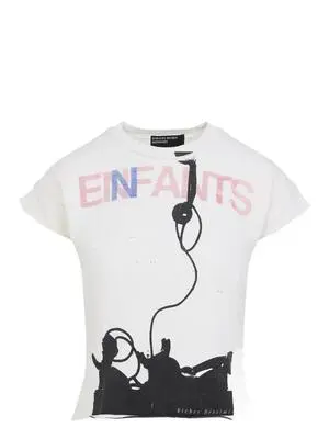 Enfants Riches Déprimés Graphic Print T-shirt - White