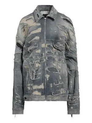 Givenchy Outerwear Denim Jacket - Blue