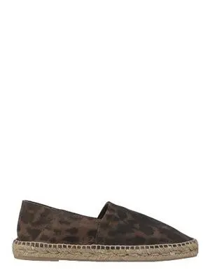 TOM FORD Espadrilles In Chocolate Calfskin - Brown