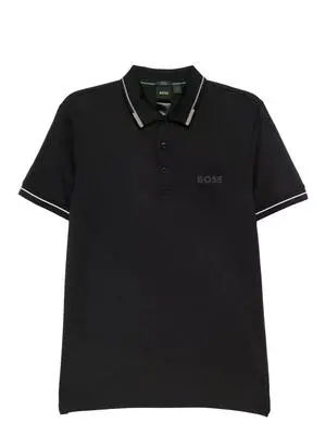 BOSS Paul Pro Polo Shirt - Black