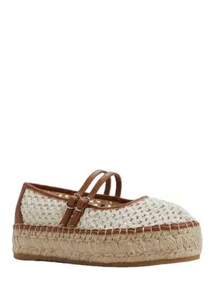Aldo Summerfling Platform Loafer - White/ Bone