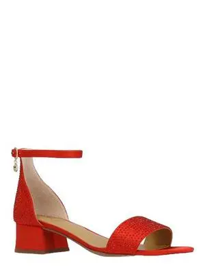 J. Reneé Winsley Ankle Strap Sandal - Red